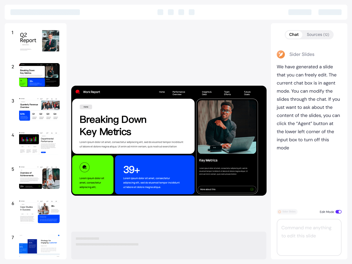 The #1 Free AI PPT Maker - Create Slides from Text/PDF/URL | Sider